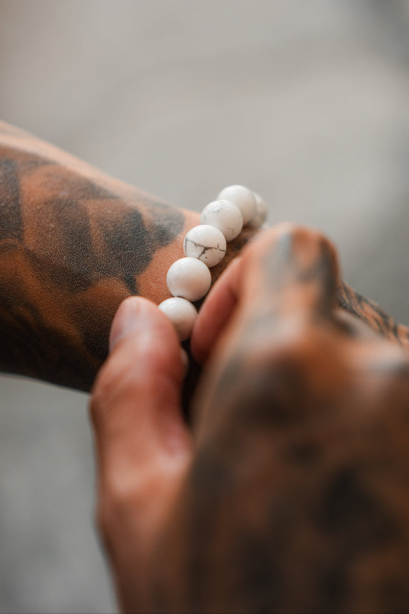Storm Cloud Gemstone Bracelet | Bead Bracelet – Relentless Betrayal