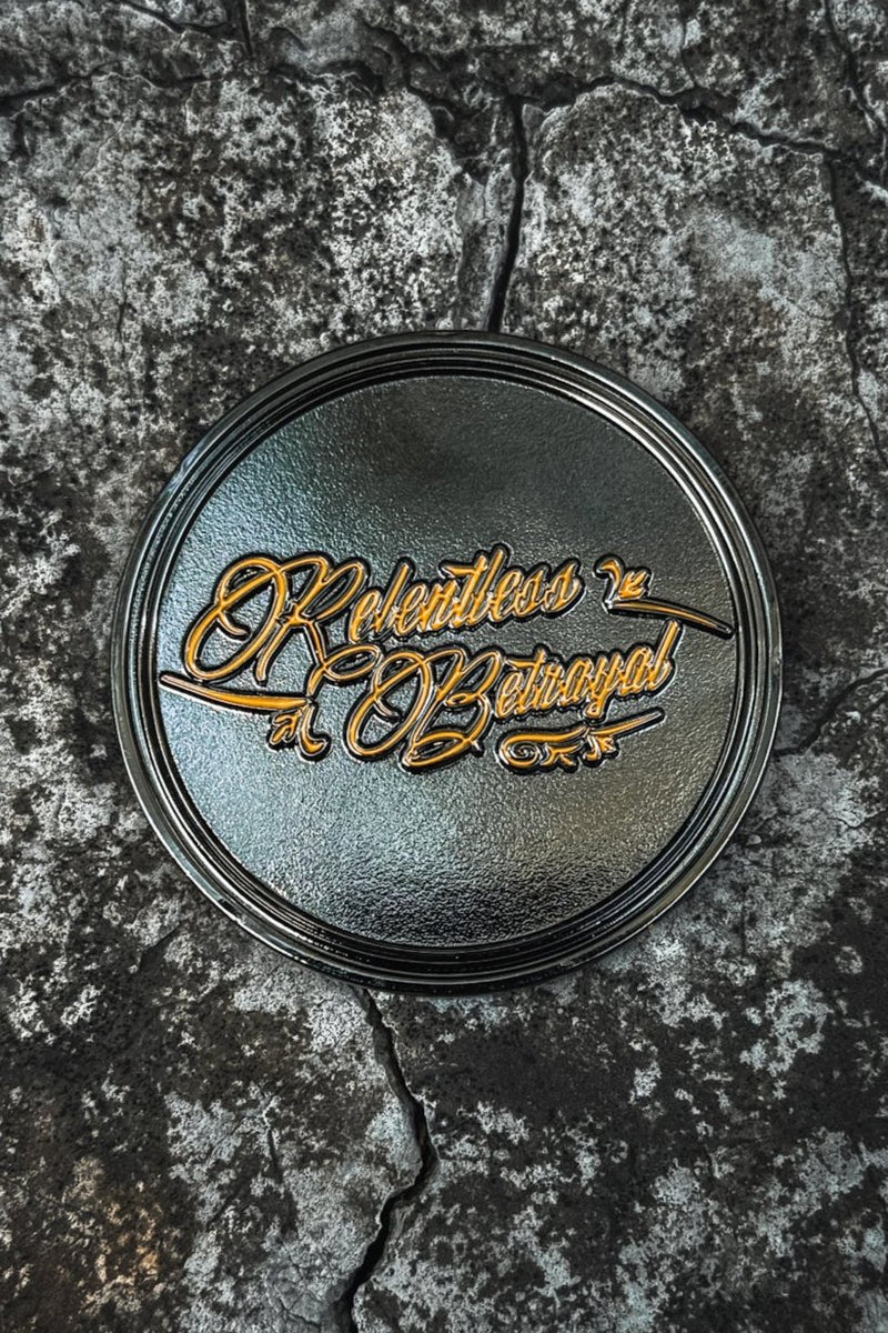 Challenge Coin - Stainless Steel – Relentless Betrayal