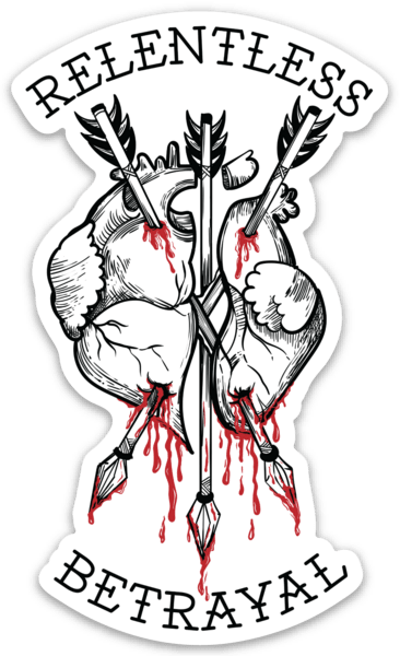 Unfaithful Heart Decal – Relentless Betrayal