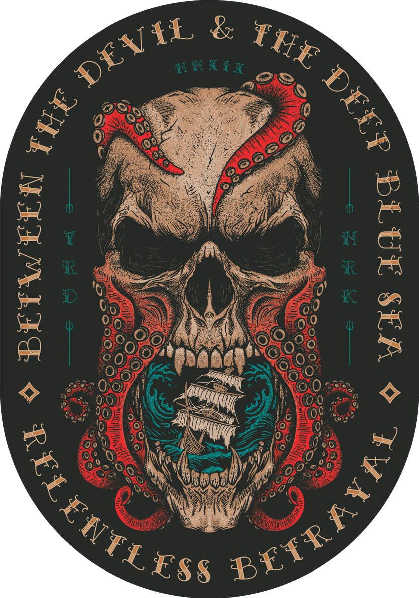 Between the Devil & The Deep Blue Sea Decal – Relentless Betrayal