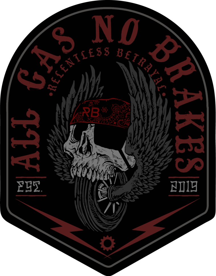 All Gas No Brakes Decal – Relentless Betrayal