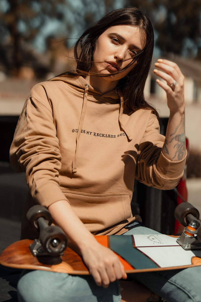 Brown Hoodie With Lighthouse Logo - By Relentless Betrayal